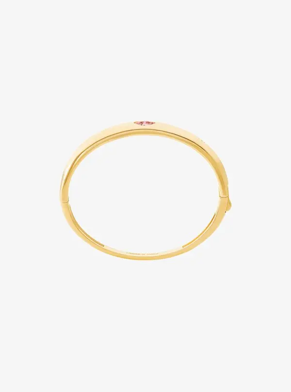 Michael Kors Oval Stone Bangle In By