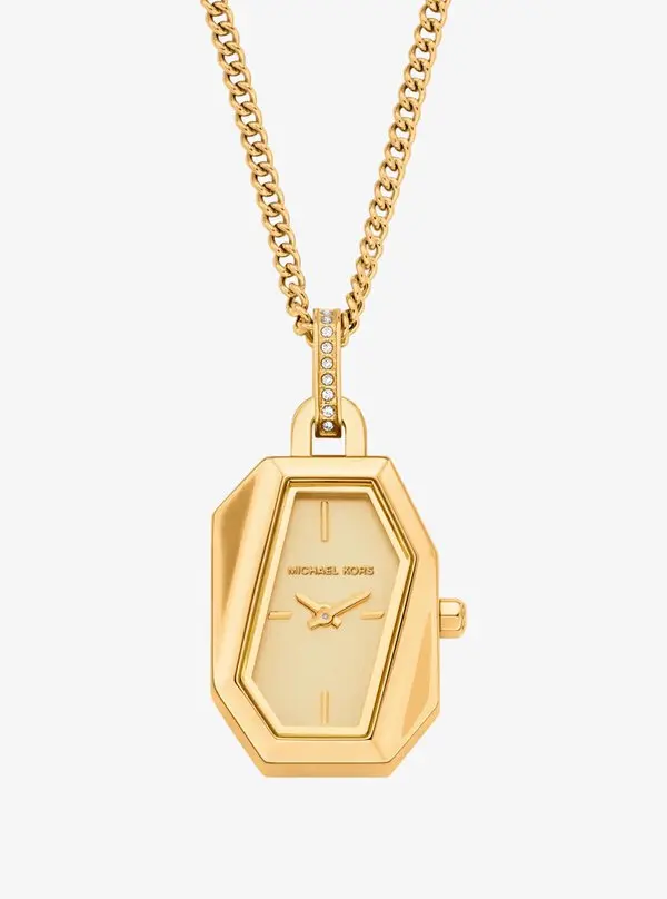 Michael Kors Suri -tone Watch Necklace