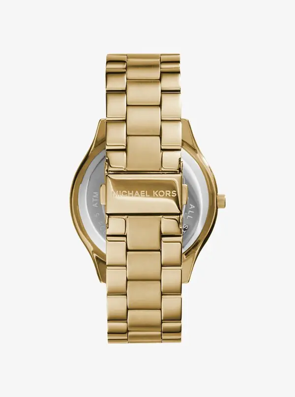 Michael Kors Slim Runway -tone Stainless Steel Watch