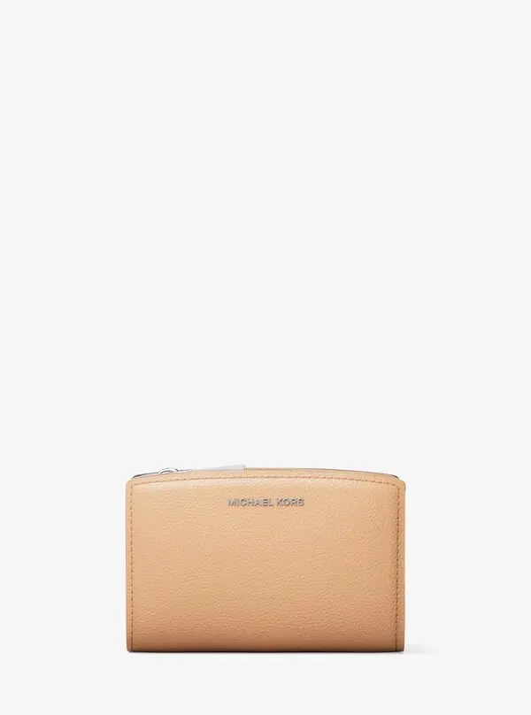 Michael Kors Bryant Medium Pebbled Leather Wallet In By
