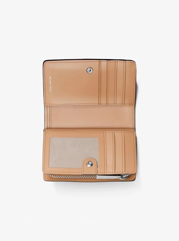 Michael Kors Bryant Medium Pebbled Leather Wallet In By