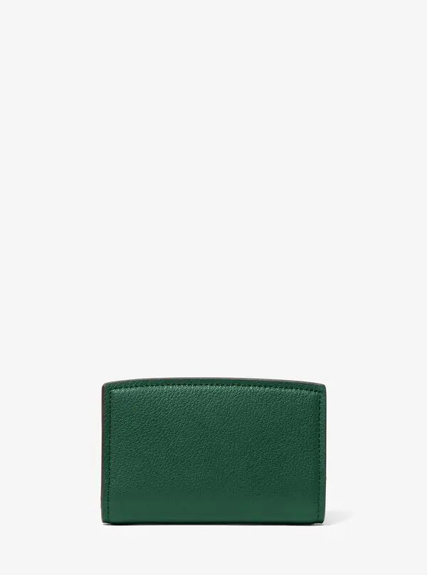 Michael Kors Bryant Medium Pebbled Leather Wallet In By
