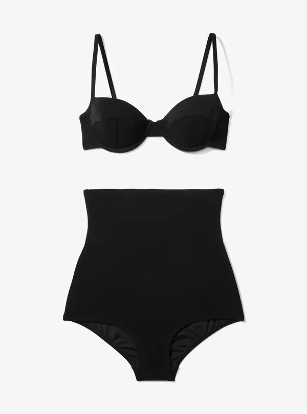 Michael Kors Stretch Crepe Bikini Set