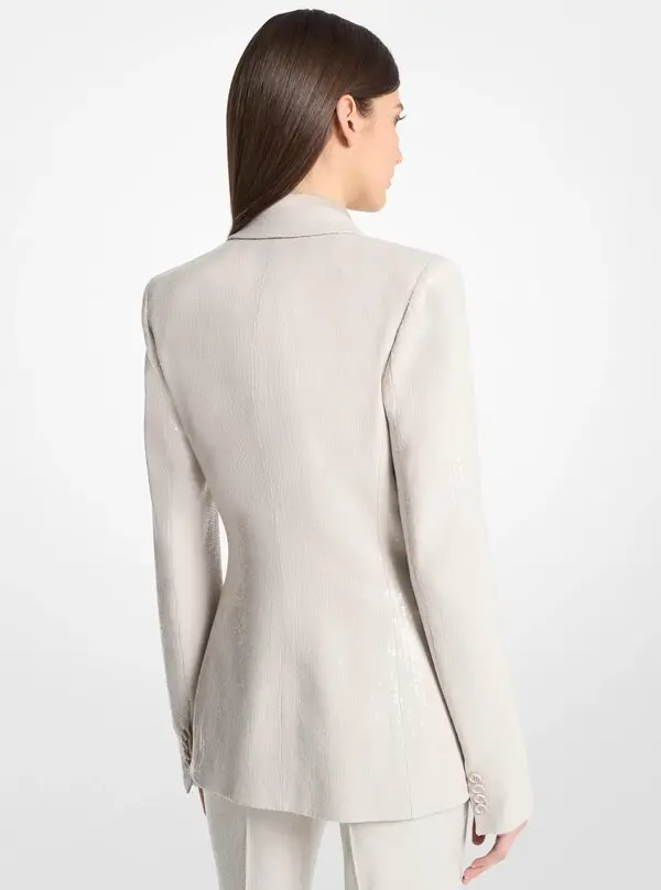 Michael Kors Georgina Sequined Blazer
