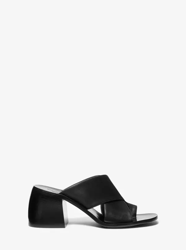 Michael Kors Meghan Leather Mule