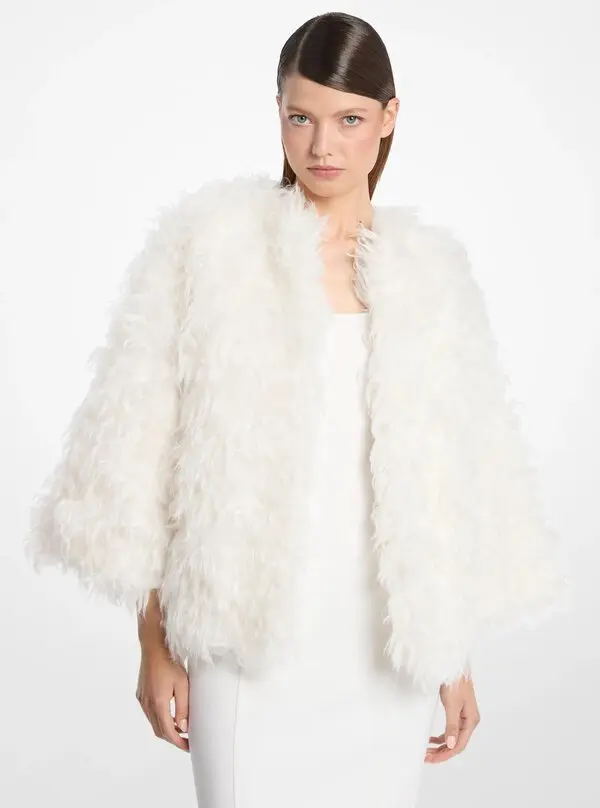 Michael Kors Mohair Blend Jacket