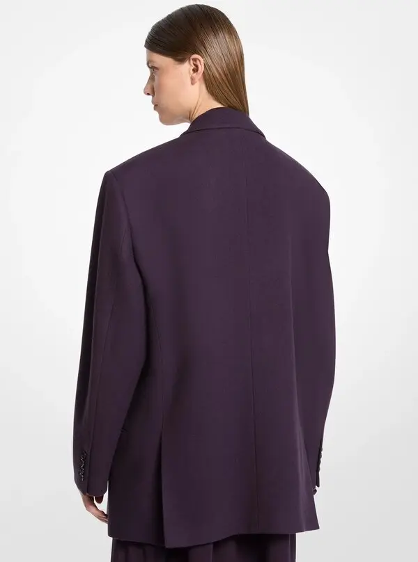 Michael Kors Shawn Wool Double-breasted Blazer