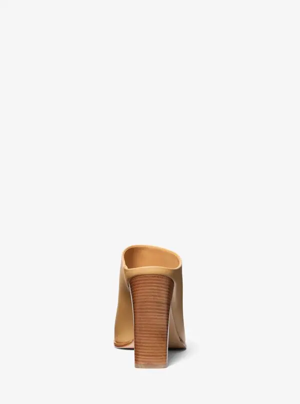 Michael Kors Natasha Leather Mule - Natural