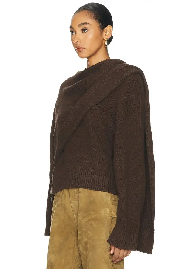 Altuzarra Palmer Sweater - Cocoa