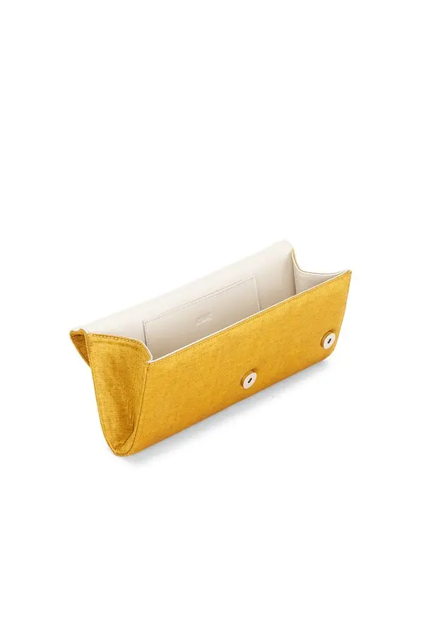 RENNK Moire Diane Clutch In Burgundy - Saffron