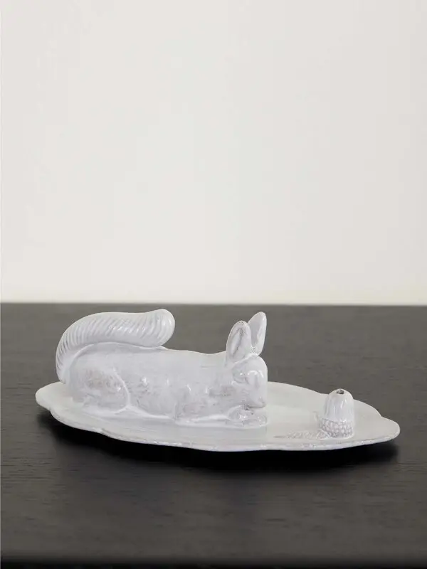 ASTIER DE VILLATTE Squirrel Porcelain Incense Holder