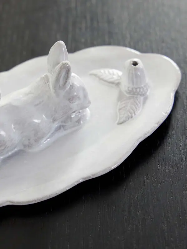 ASTIER DE VILLATTE Squirrel Porcelain Incense Holder
