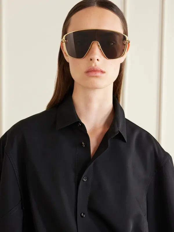 Bottega Veneta Knot Aviator-style Sunglasses