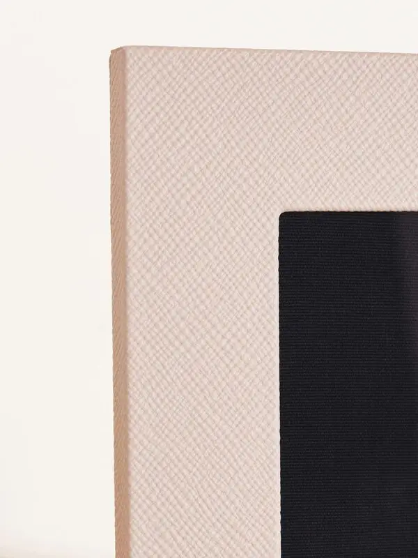 Smythson Panama Textured-leather Picture Frame