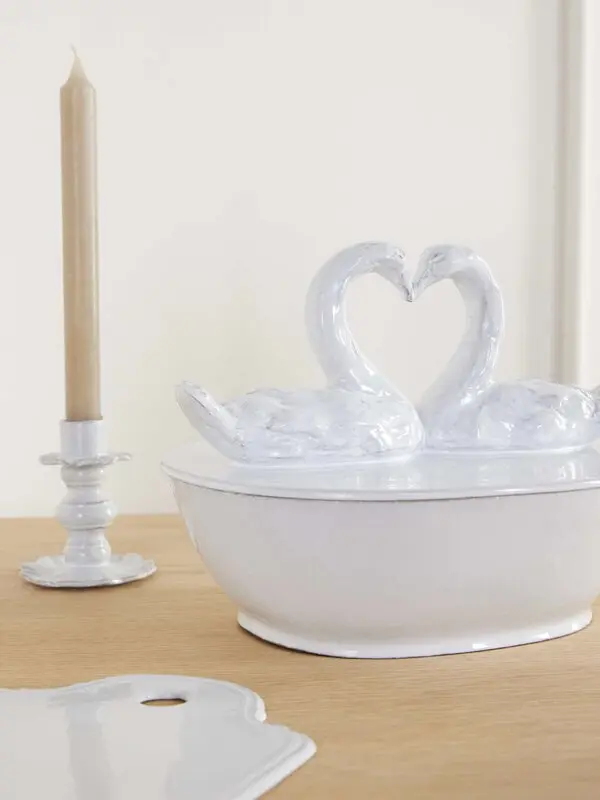 ASTIER DE VILLATTE Cygne Porcelain Box