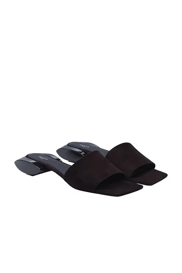 Alaïa Ellipse Mule - Brun Fume