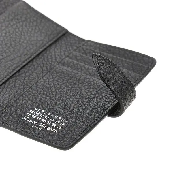 MAISON MARGIELA Grain Leather Bi-fold Cardholder