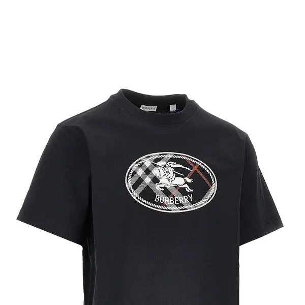 Burberry Knight Tamp' Embroidery T-hirt