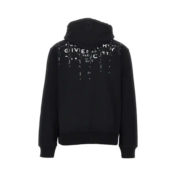 Givenchy Photographic Negative Print Full-zip Hoodie An