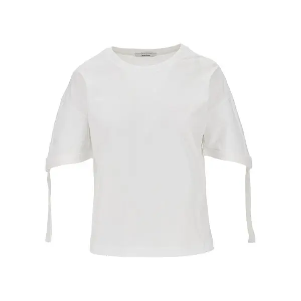 Givenchy Jersey T-shirt With Logo Embroidery - White