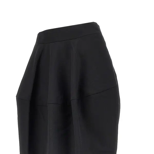 Jacquemus Ovalo Wool Skirt
