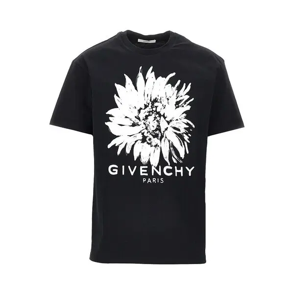 Givenchy Unflower Print T-hirt