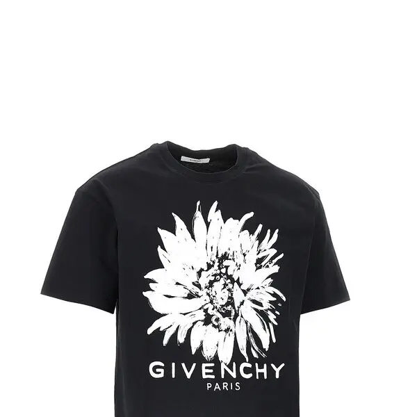 Givenchy Unflower Print T-hirt