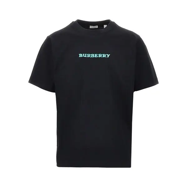 Burberry Heritage Logo Print T-hirt