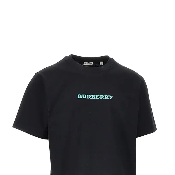Burberry Heritage Logo Print T-hirt