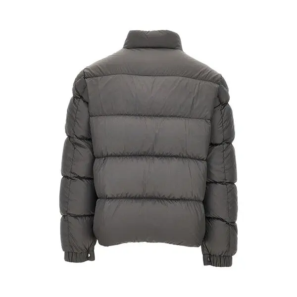 Moncler Pesio Down Jacket With Logo Patch