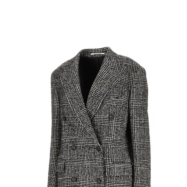 Tagliatore Prince Of Wales Long Coat