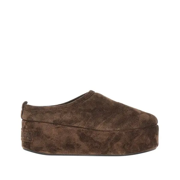 Balenciaga Alaska Soft Platform Clogs - Brown