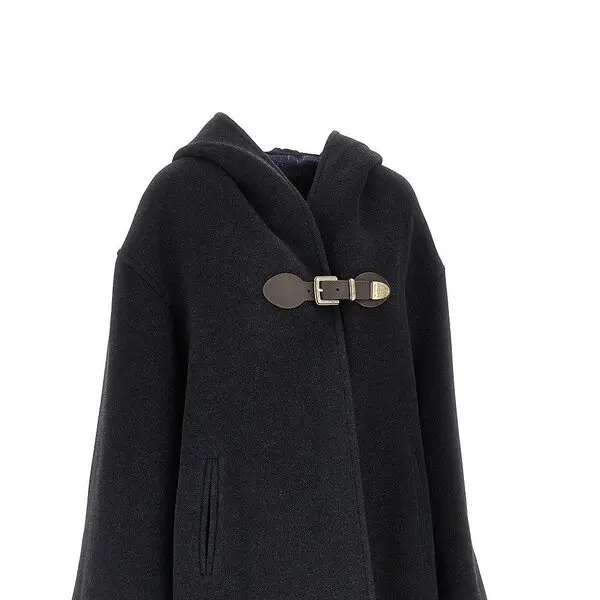 Etro Wool-blend Hooded Midi Coat