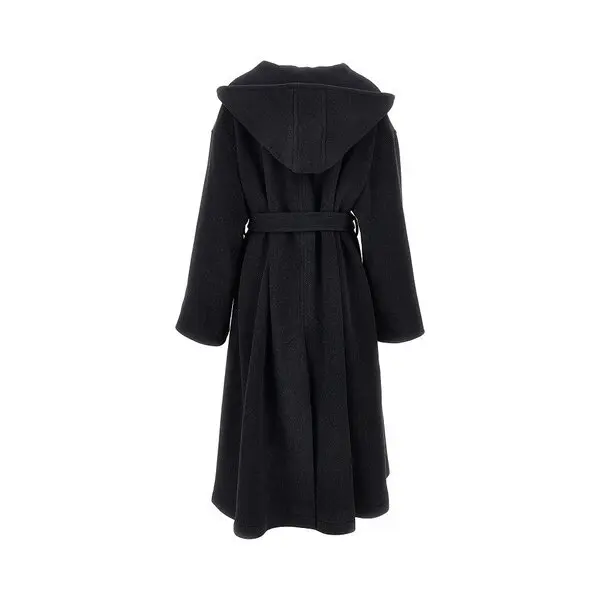 Etro Wool-blend Hooded Midi Coat