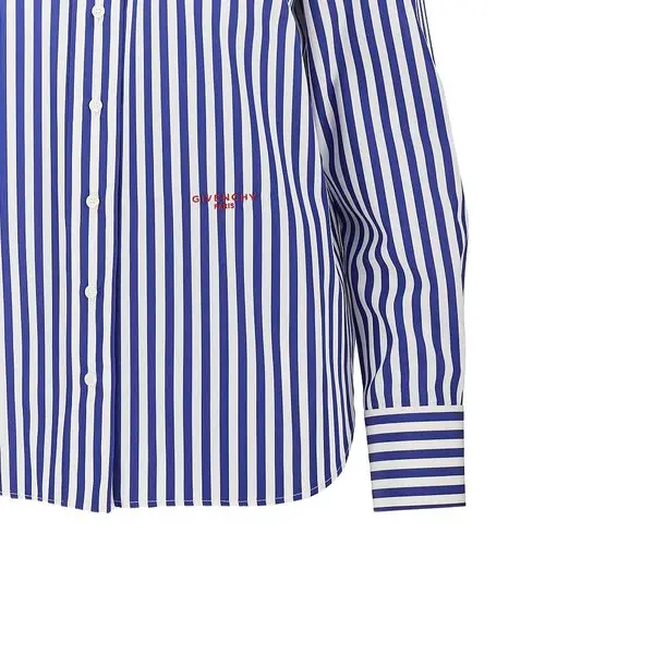 Givenchy Striped Cotton Poplin Shirt