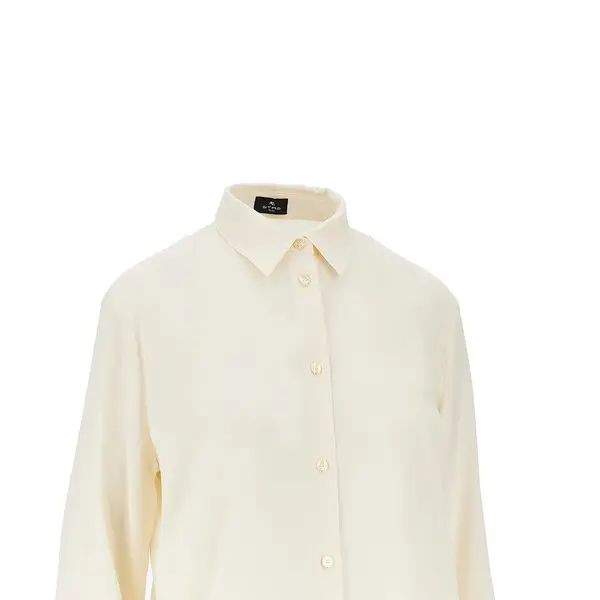 Etro Jacquard Paisley Silk-blend Shirt