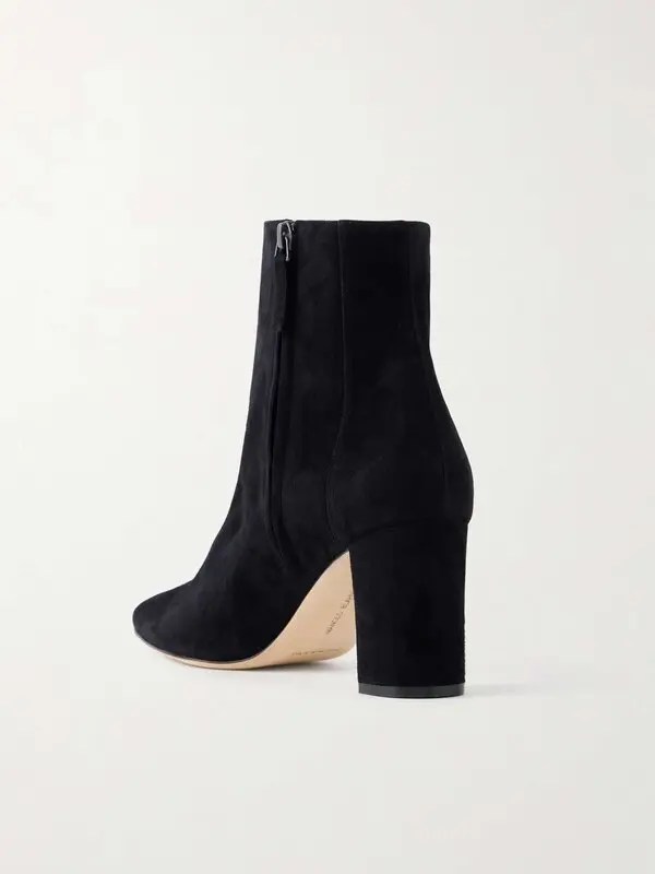 Manolo Blahnik Rosie 70 Suede Ankle Boots