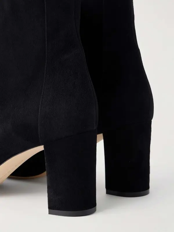 Manolo Blahnik Rosie 70 Suede Ankle Boots