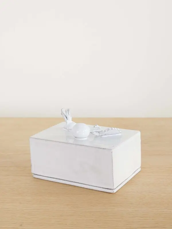ASTIER DE VILLATTE Porcelain Butter Dish
