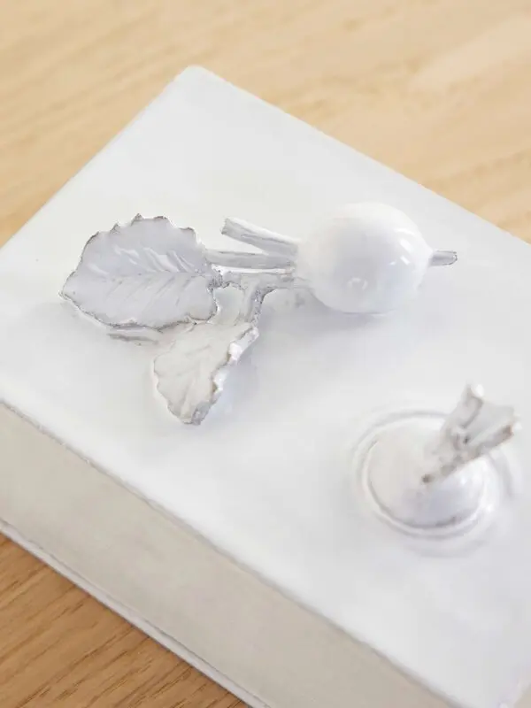 ASTIER DE VILLATTE Porcelain Butter Dish