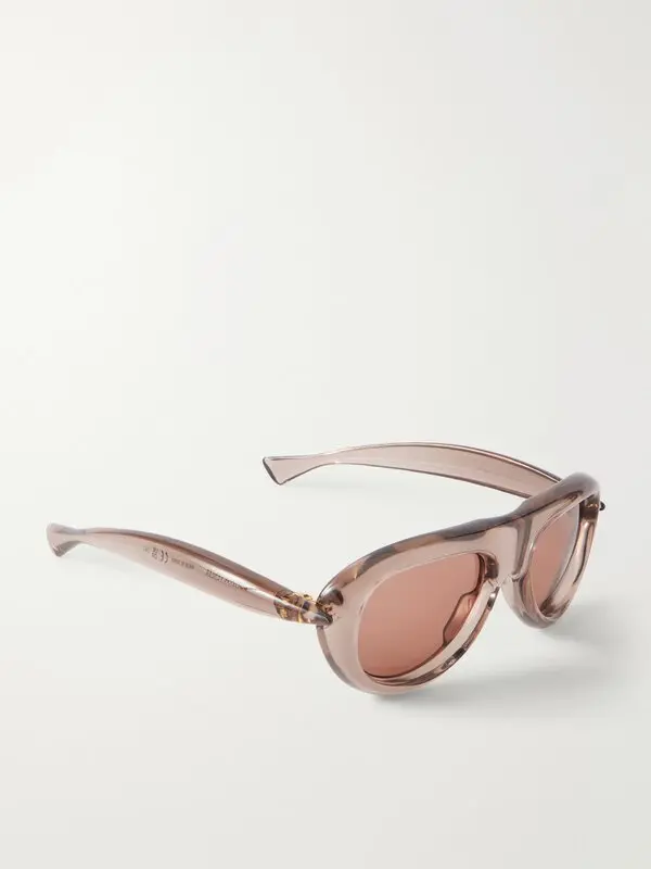 Bottega Veneta Sardine Aviator Sunglasses