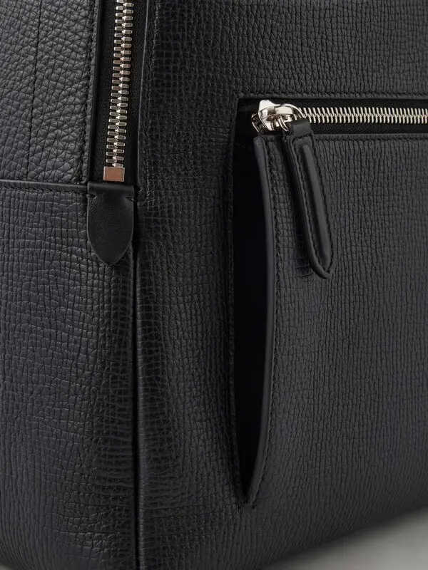 Smythson Full-grain Leather Backpack