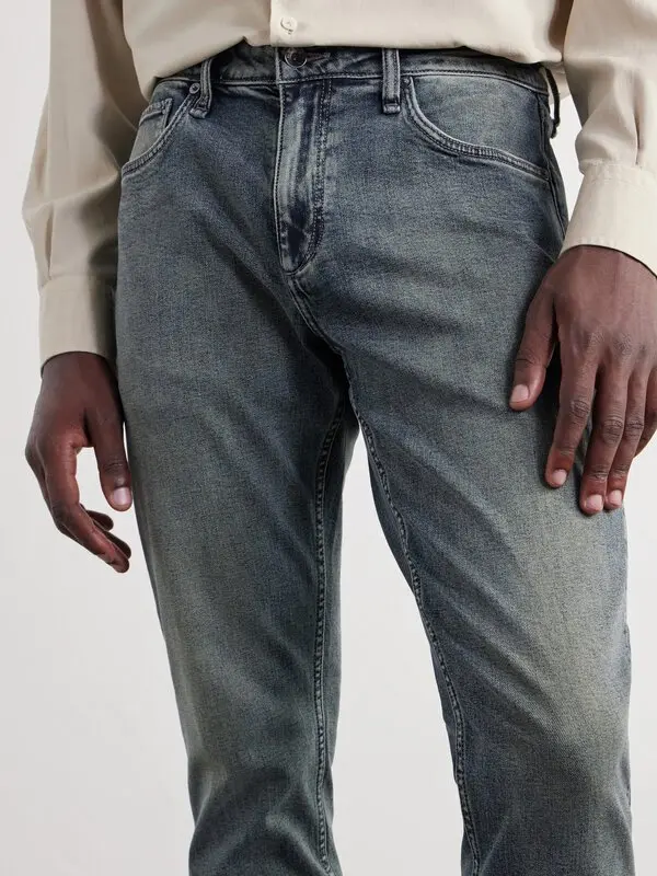 Rag & Bone Slim-leg Stretch-denim Jeans - Blue