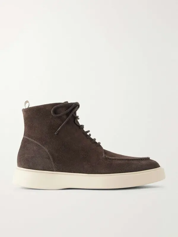 Officine Creative Frame 004 Suede Lace-up Boots
