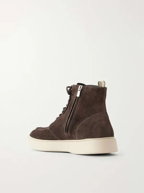 Officine Creative Frame 004 Suede Lace-up Boots