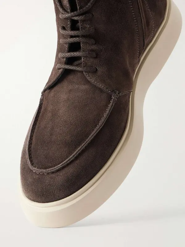 Officine Creative Frame 004 Suede Lace-up Boots