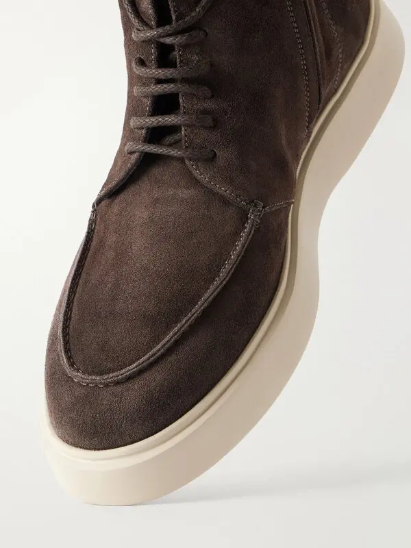 Officine Creative Suede Lace-up Boots