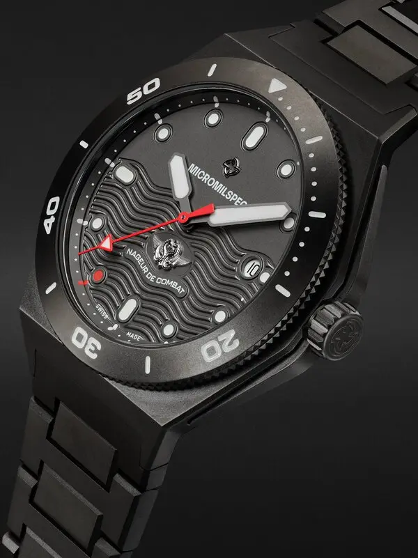 MICROMILSPEC Battle Swimmer Automatic 42mm Stainless Steel Watch