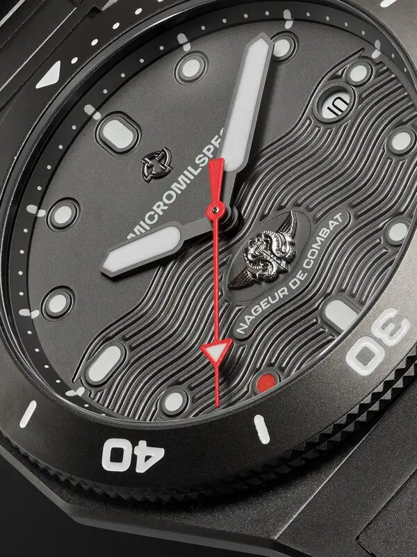 MICROMILSPEC Battle Swimmer Automatic 42mm Stainless Steel Watch