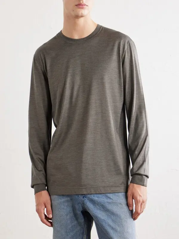 Dolce & Gabbana Pastello Silk-jersey T-shirt